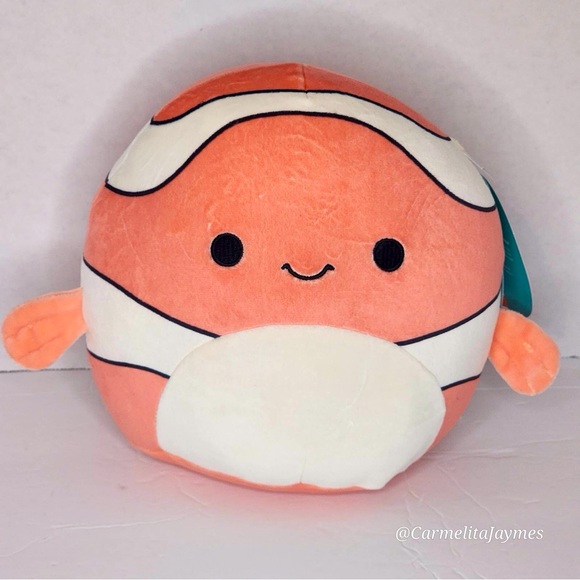 Squishmallows | Toys | Ricky Orange Clownfish Original Squishmallow By ...